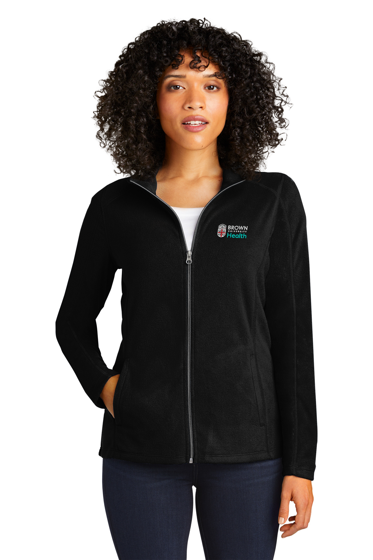 Port Authority L223 Ladies Microfleece Jacket Black – Alexander's ...
